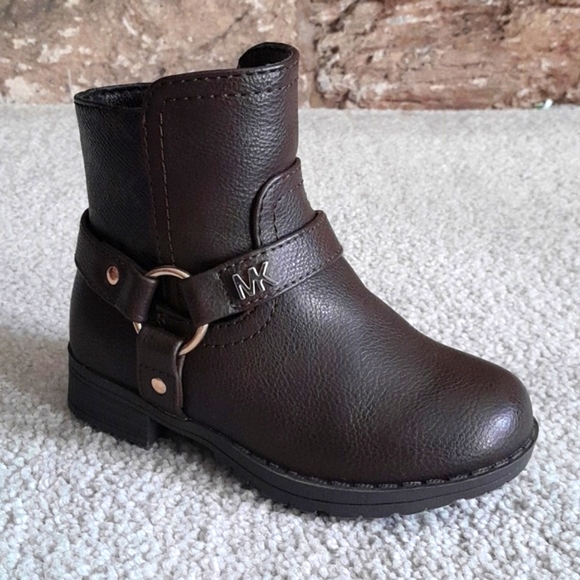 Michael Kors | Shoes | Michael Kors Toddler Girl Boots S 7c Cbrown ...